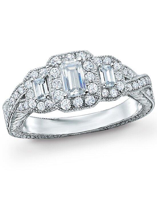 Zales Non Branded 3 Stone Fancy Cuts - 1 CT. T.W.Emerald-Cut Diamond 3 ...